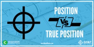 Position Tolerance vs “True Position” | GD&T Basics