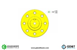 Figure 1: Holes Dimensioned Using the #X Designator to Indicate ...