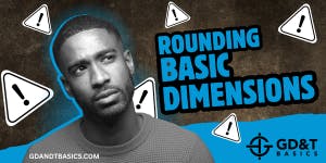 Rounding Basic Dimensions | GD&T Basics